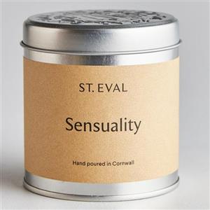 St Eval Sensuality Tin Candle NATIONAL DELIVERY