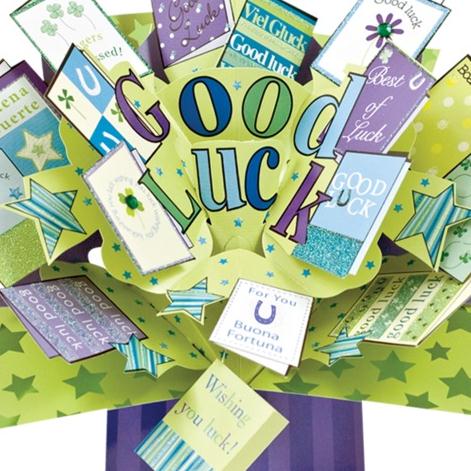 Pop Up Card - Good Luck